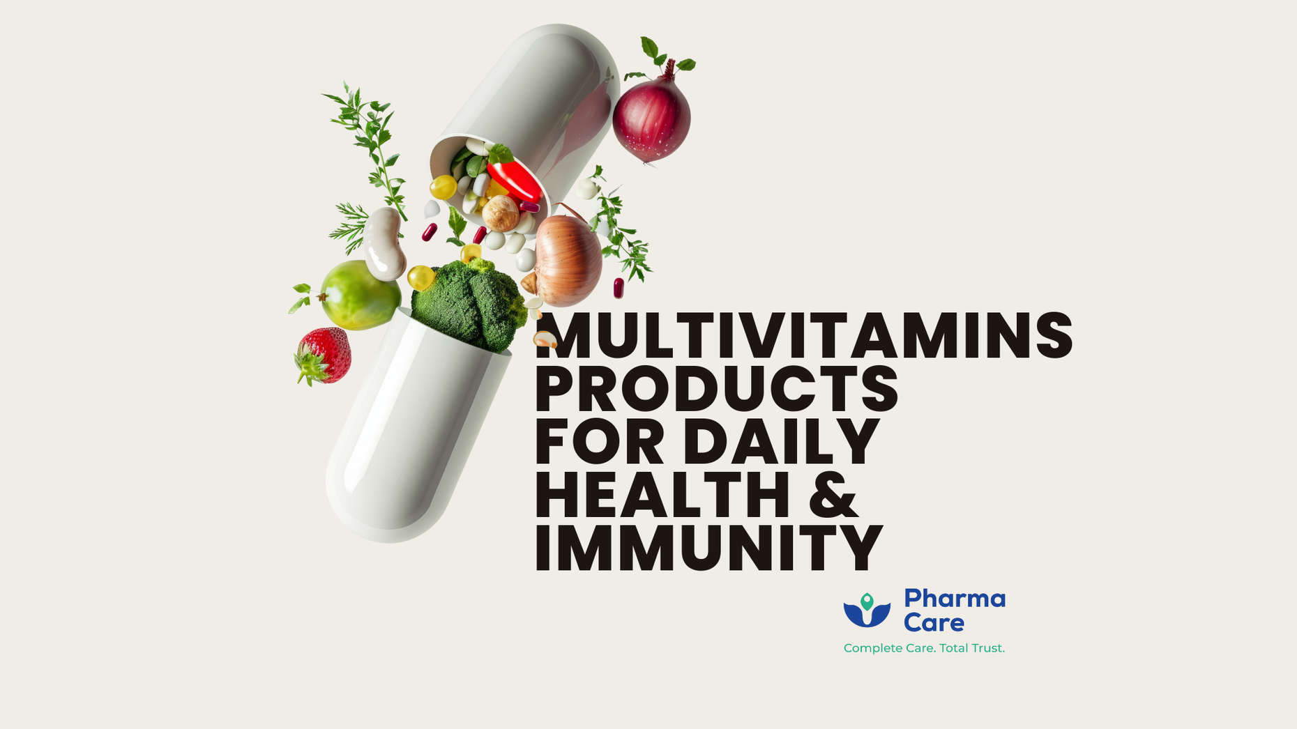 Best Multivitamins products for Daily Health & Immunity | Pharmacare ...