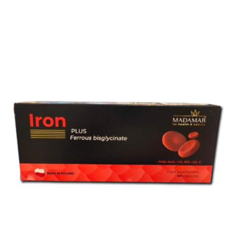 Mada Iron Plus Cap 40's – PharmaCare Online