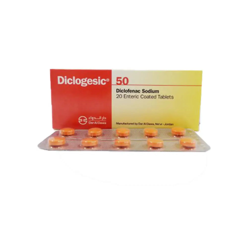 Diclogesic 50 mg Tab 20's – PharmaCare Online