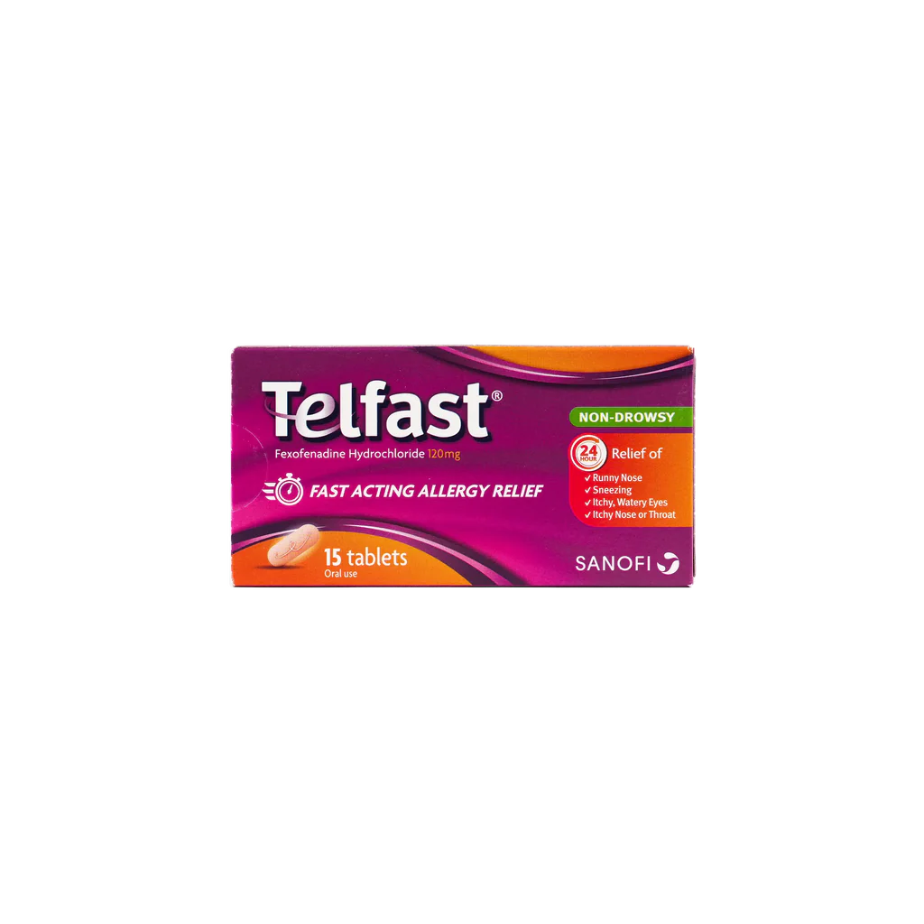 Telfast 120MG 15 Tablets – PharmaCare Online