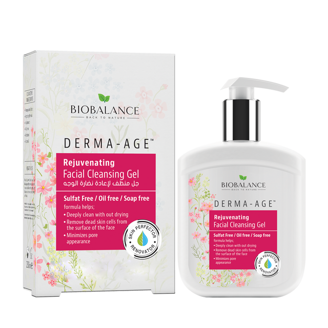Bio Balance Derma Age Facial Cleansing Gel,250 ML – PharmaCare Online