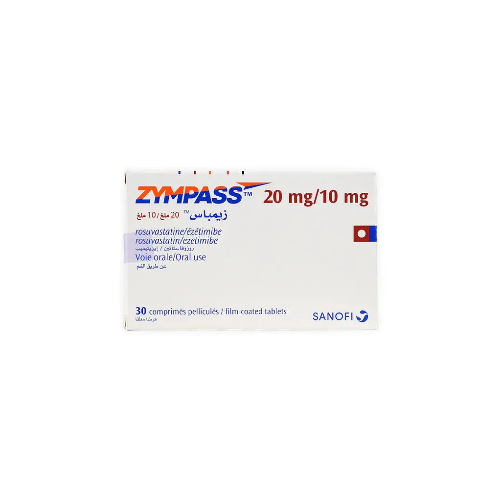Zympass Tablet 20/10 Mg 30 Tablets – PharmaCare Online