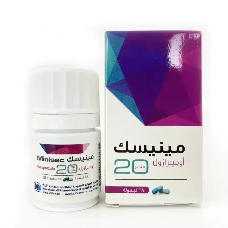 Minisec 20 mg cap 28's – PharmaCare Online