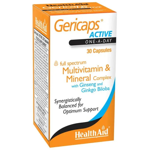 Health Aid Gericaps Active Capsule, 30's – PharmaCare Online