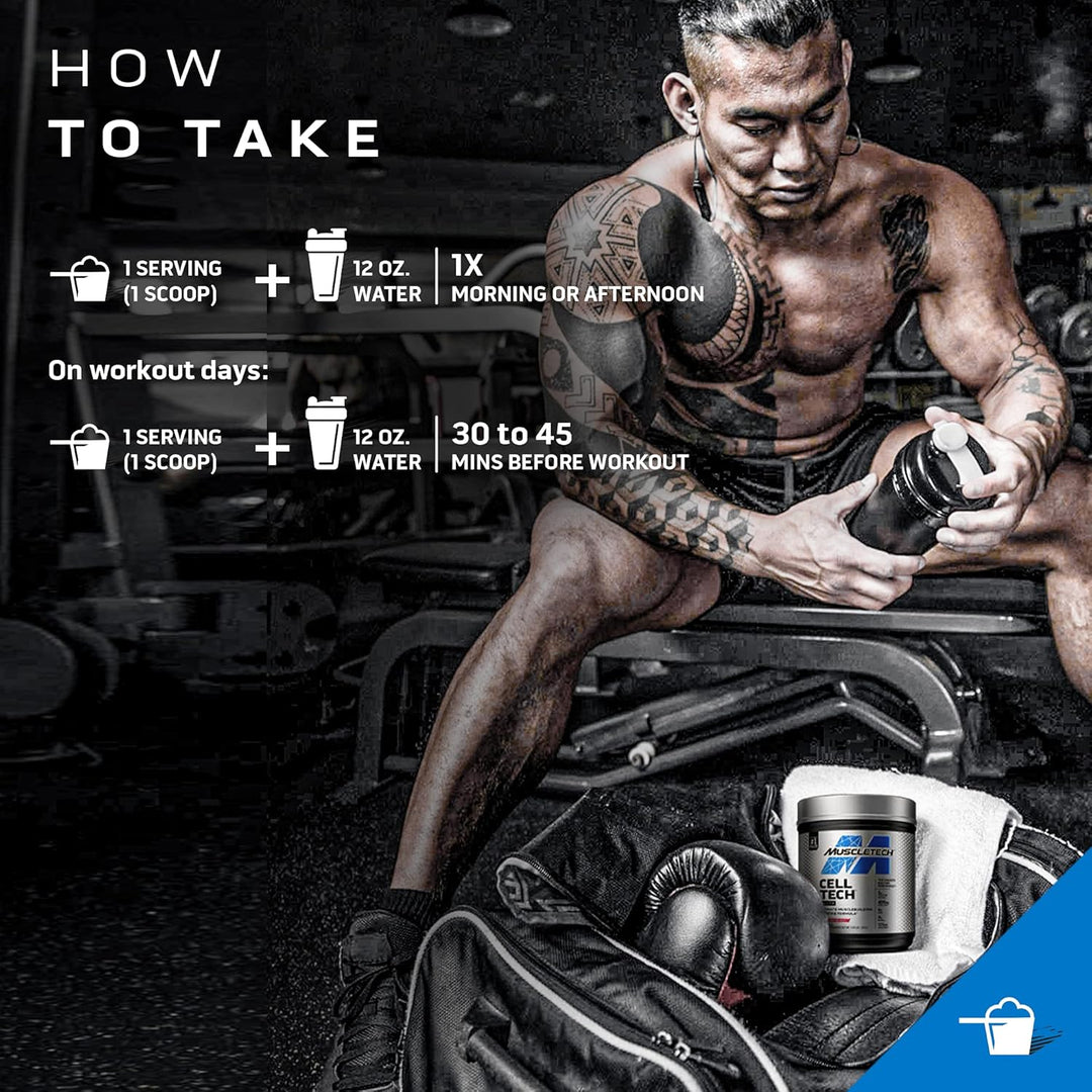 Muscletech Cell Tech Elite Creatine Powder - Icy Berry Slushie – Buy ...