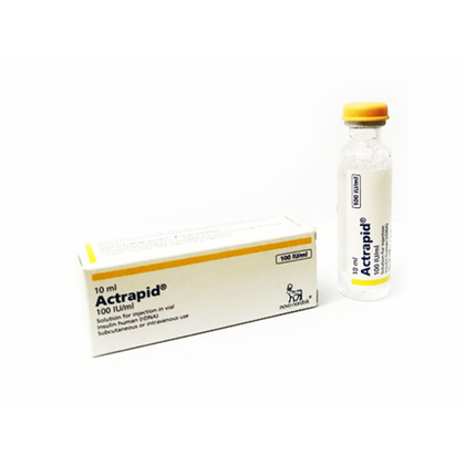 Insulin Actrapid 100 IU/10 mL Vial – PharmaCare Online