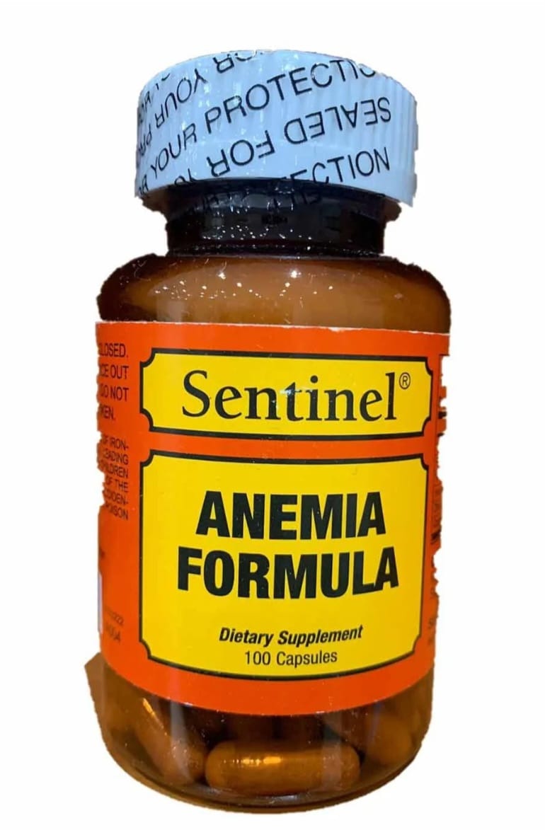 SENTINEL ANEMIA FORMULA CAP 100S – PharmaCare Online