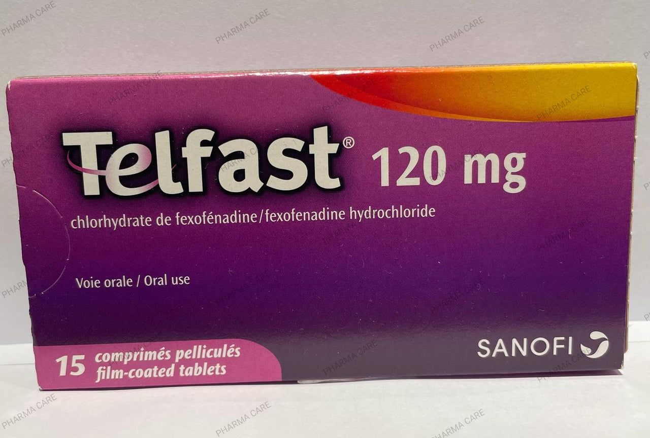 Telfast 120MG 15 Tablets – PharmaCare Online