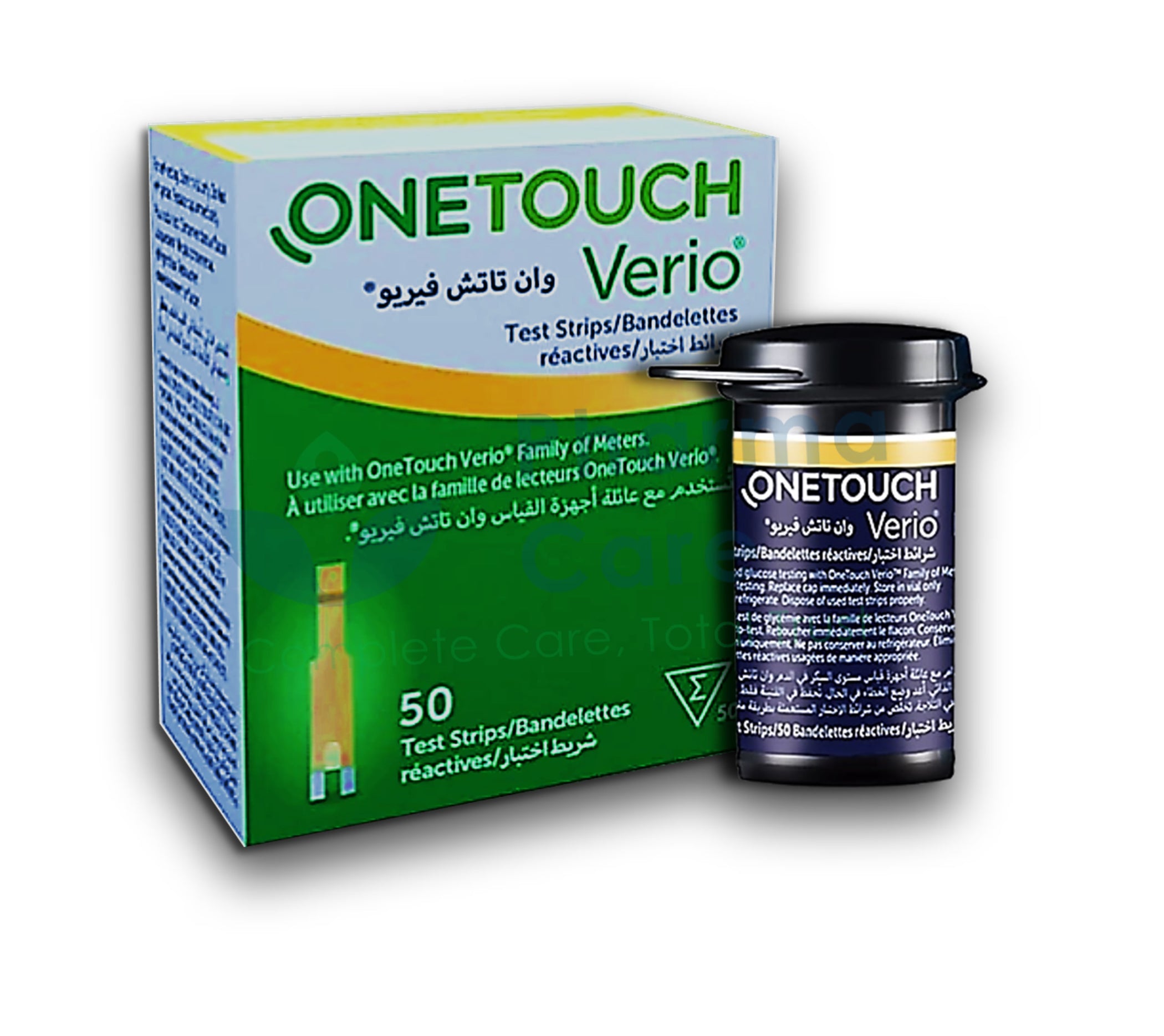 Buy OneTouch Verio Test Strips 50 pieces | Blood Glucose Monitoring ...
