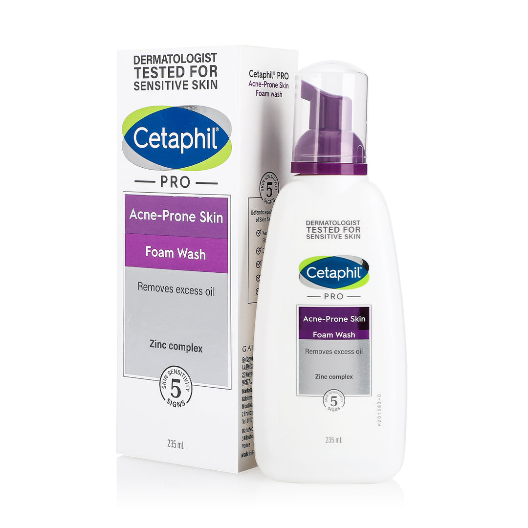 Cetaphil Pro Acne Facial Foam Wash 235 ML – PharmaCare Online