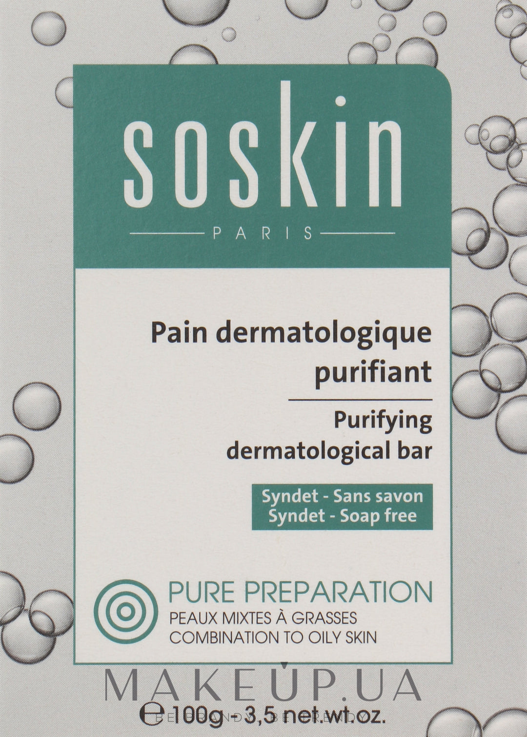 Soskin Purifying Drmatological Bar 100 gm – PharmaCare Online