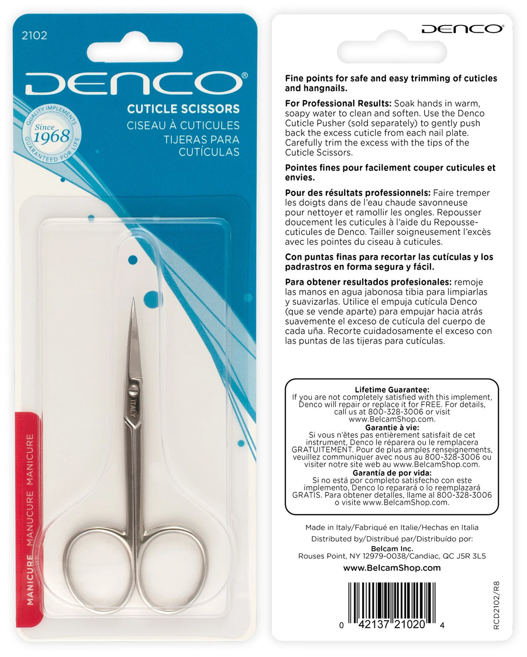 Denco Cuticle Scissors-2102 – PharmaCare Online
