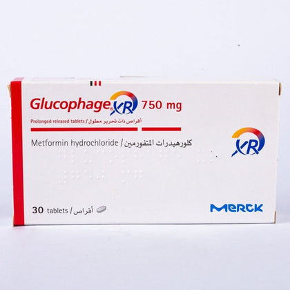 Glucophage XR 750 Mg Tablet 30'S – PharmaCare Online