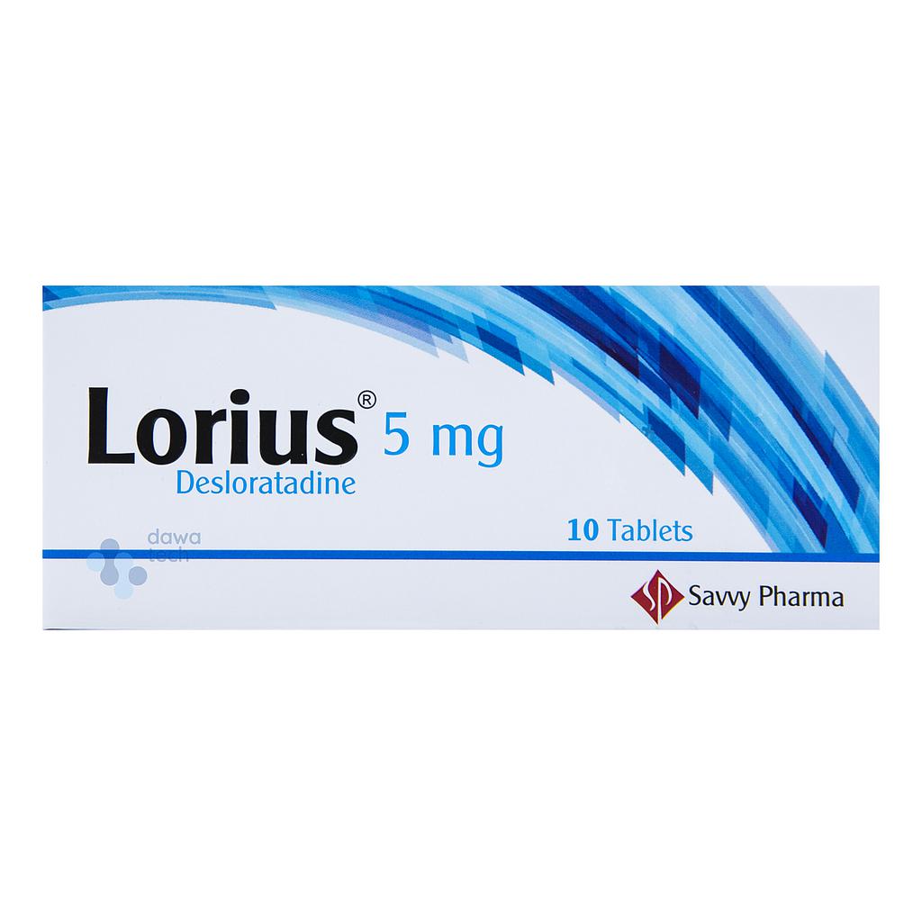 Lorius 5 mg tab 10's – PharmaCare Online