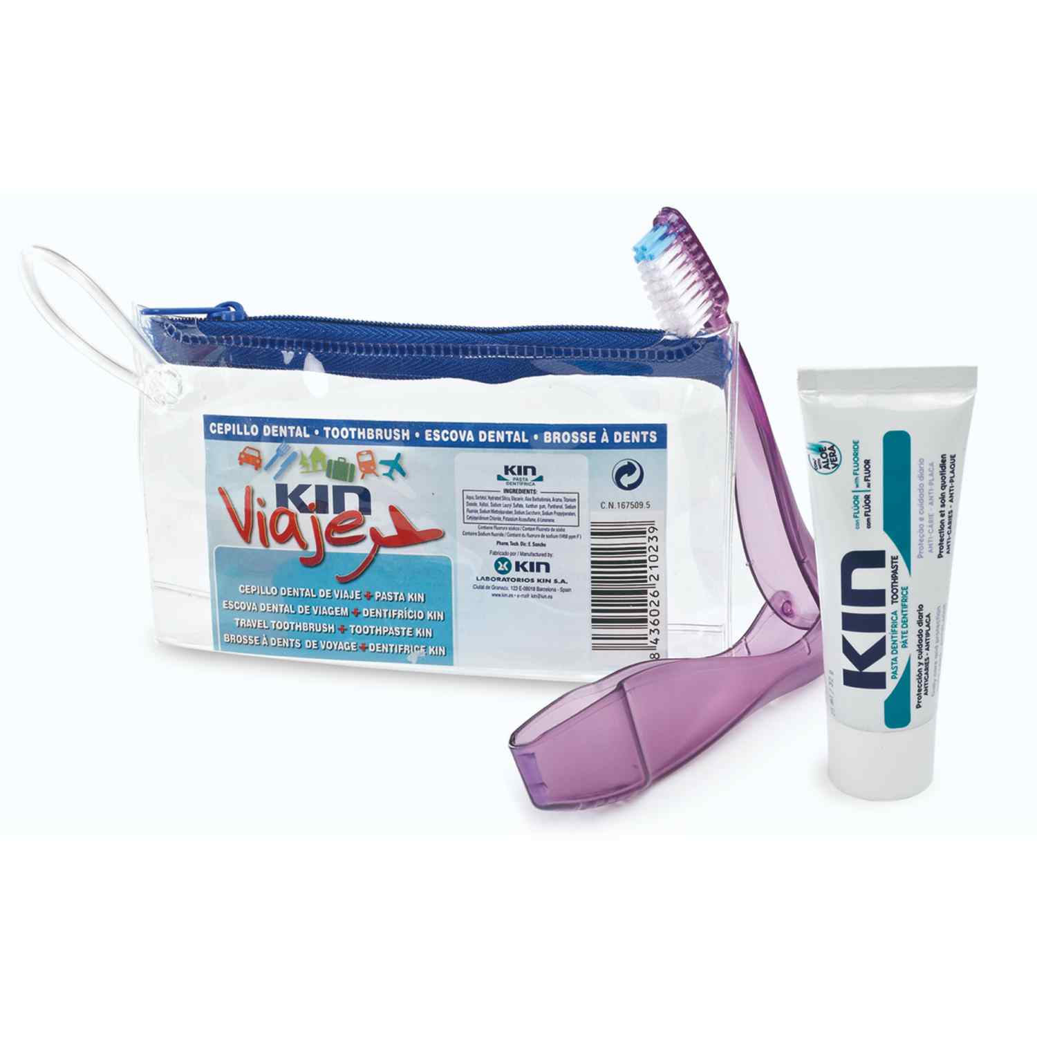 Kin Travel Tooth Brush +T. Paste 25 ml – PharmaCare Online