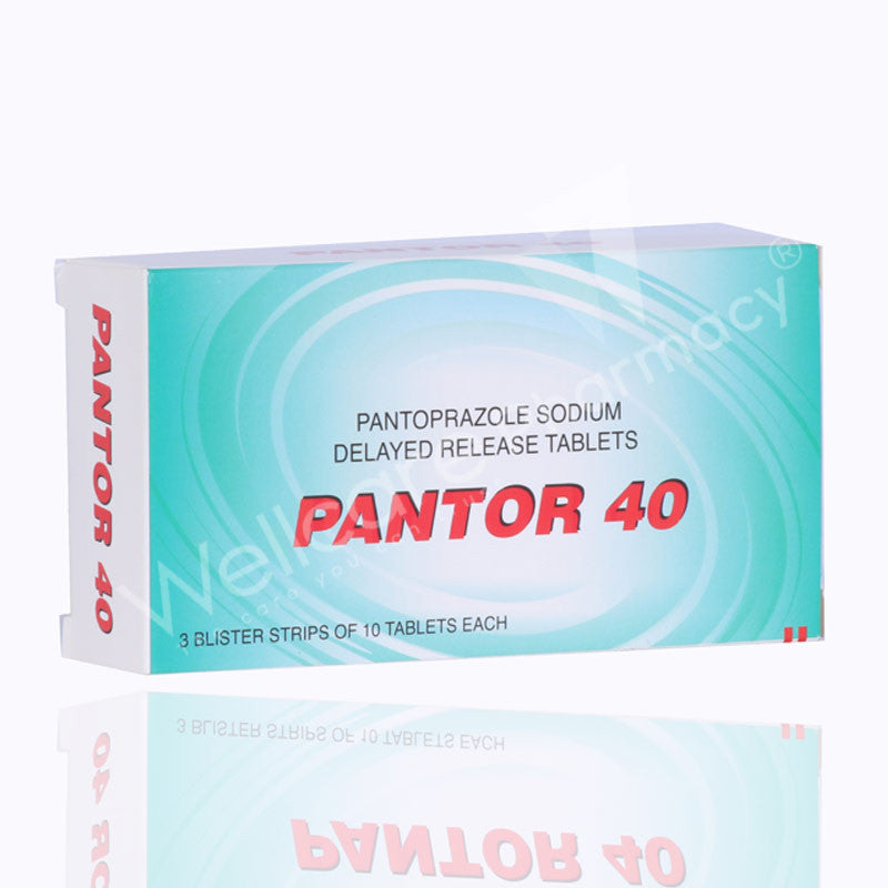 Pantor 40mg Tablets 30 Pieces – PharmaCare Online