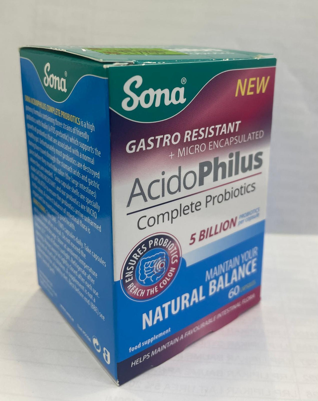 AcidoPhilus Complete - Gastro Resistant + Micro Encapsulated Probiotic ...