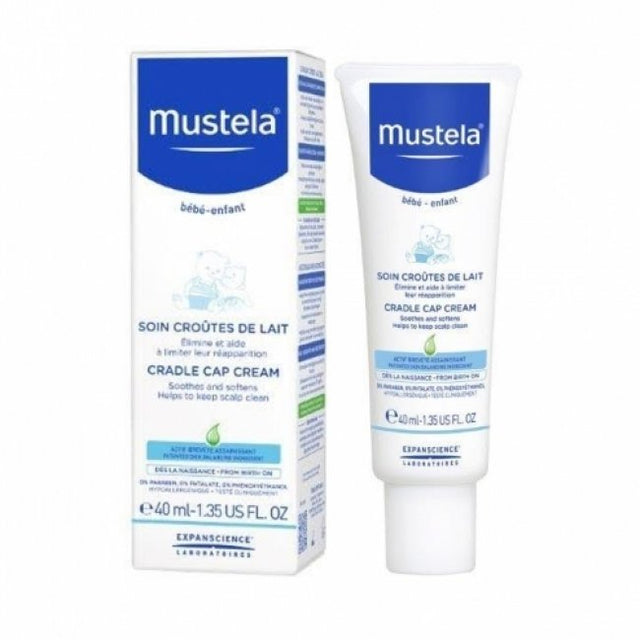 Mustela Cradle Cap Cream, 40 ML – PharmaCare Online