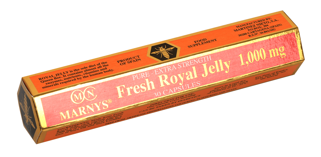 Marnys Fresh Royal Jelly 1000 MG, Capsule 30's – PharmaCare Online