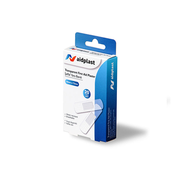 Aid Plast Transparent First Aid Plaster 20's – PharmaCare Online