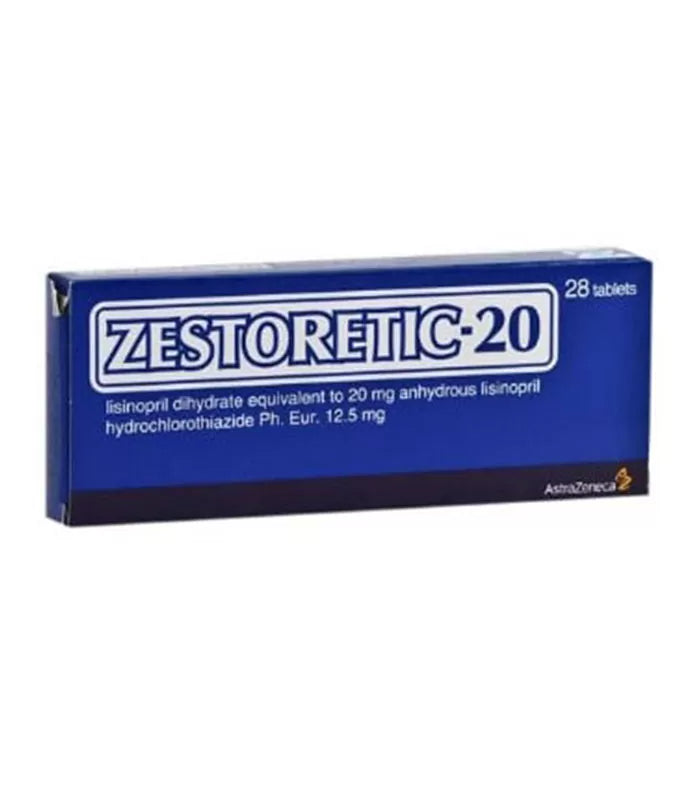 Zestoretic 20 Mg Tablet 28's – PharmaCare Online